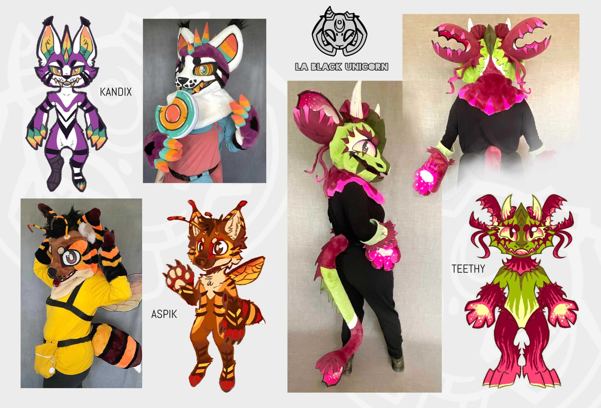 The CALICO Enchanter, a unique half-Cat, half-Gecko partial Fursuit